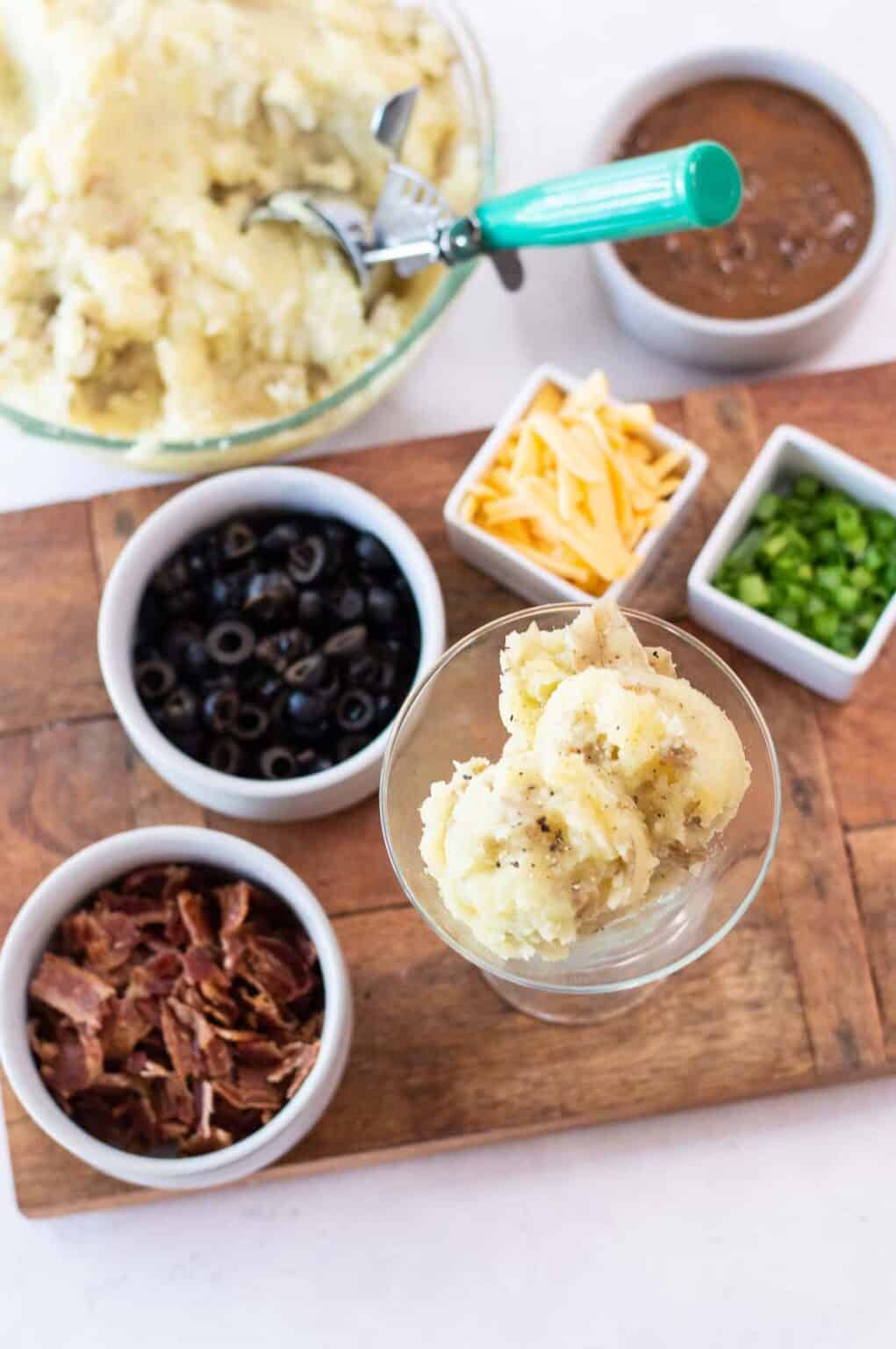 Mashed Potato Toppings & Bar (+ Mashtini) - This Vivacious Life