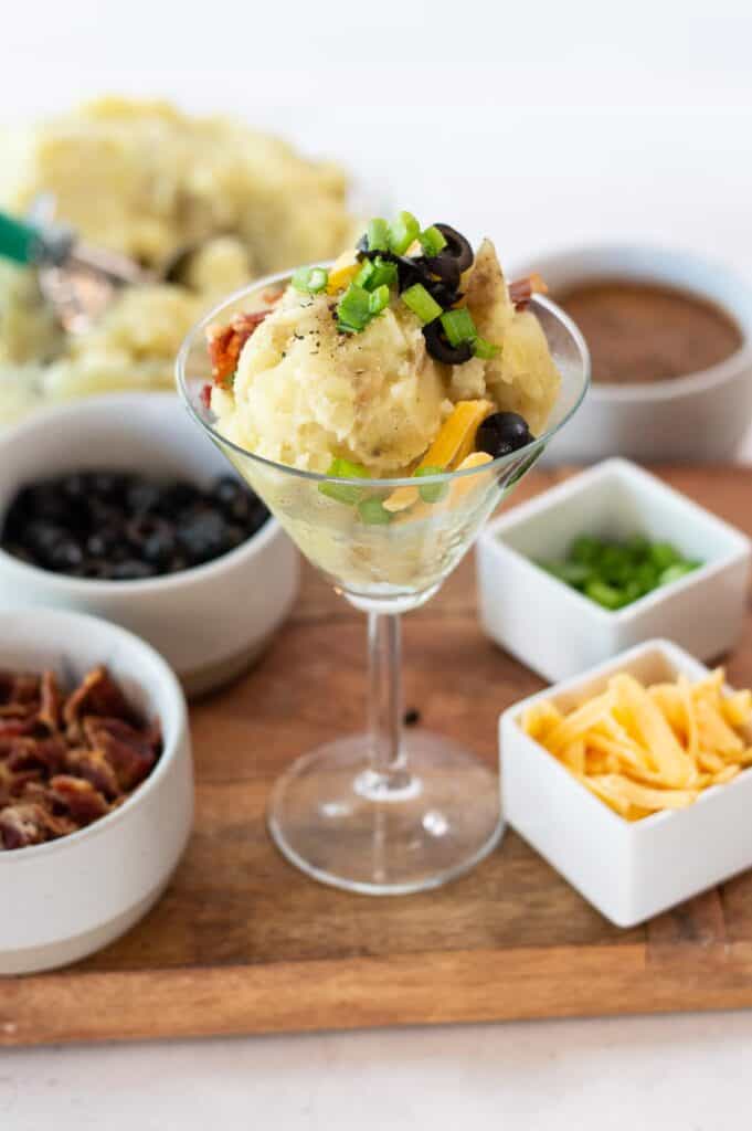 Mashed Potato Toppings & Bar (+ Mashtini) - This Vivacious Life
