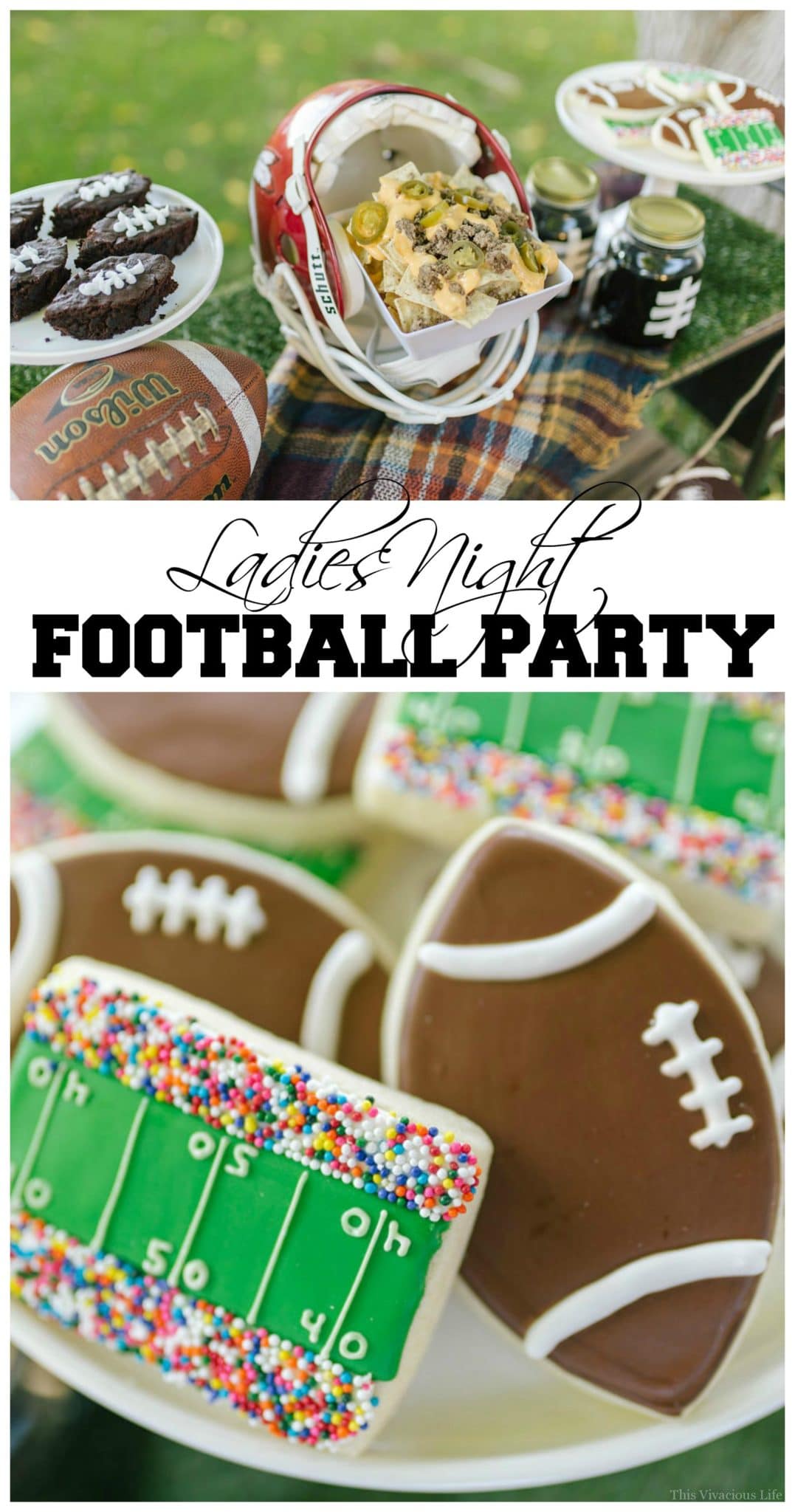 Ladies Night Football Party for Your Next Girls Night