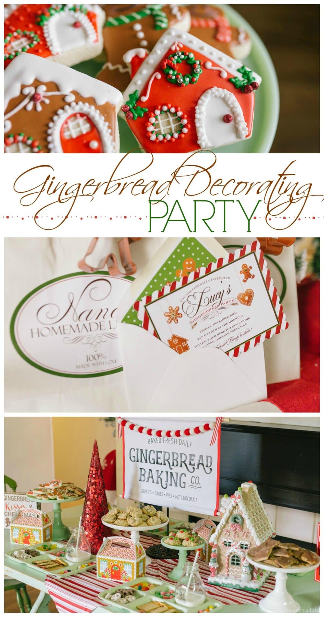 Gingerbread Decorating Party and Holiday Get Together