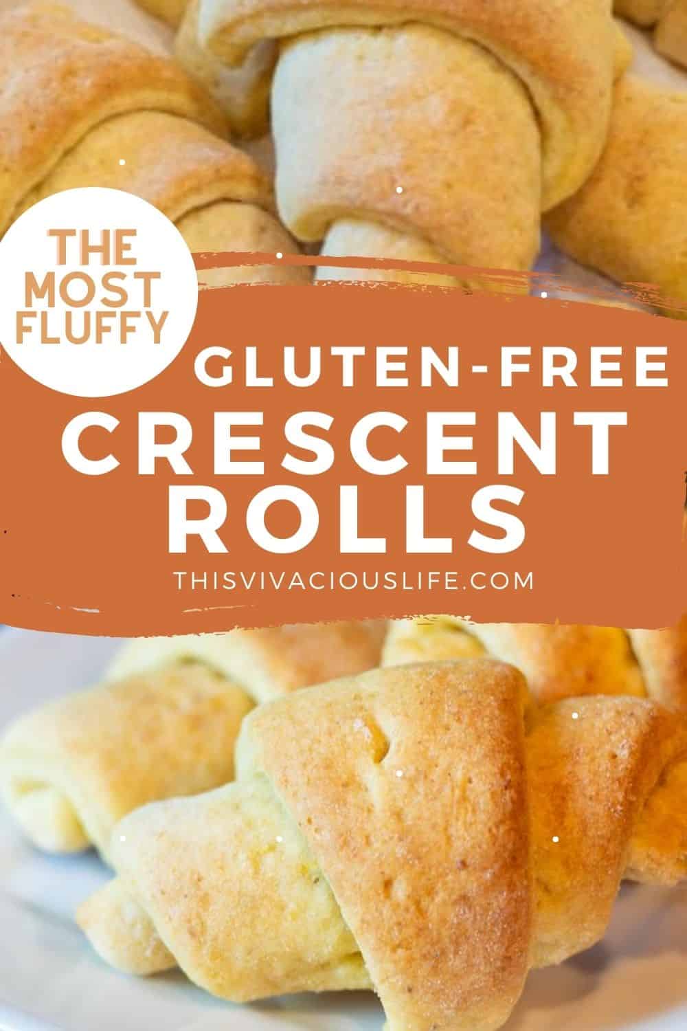 Flaky, Buttery Gluten Free Crescent Rolls (That defy gluten free gravity!)