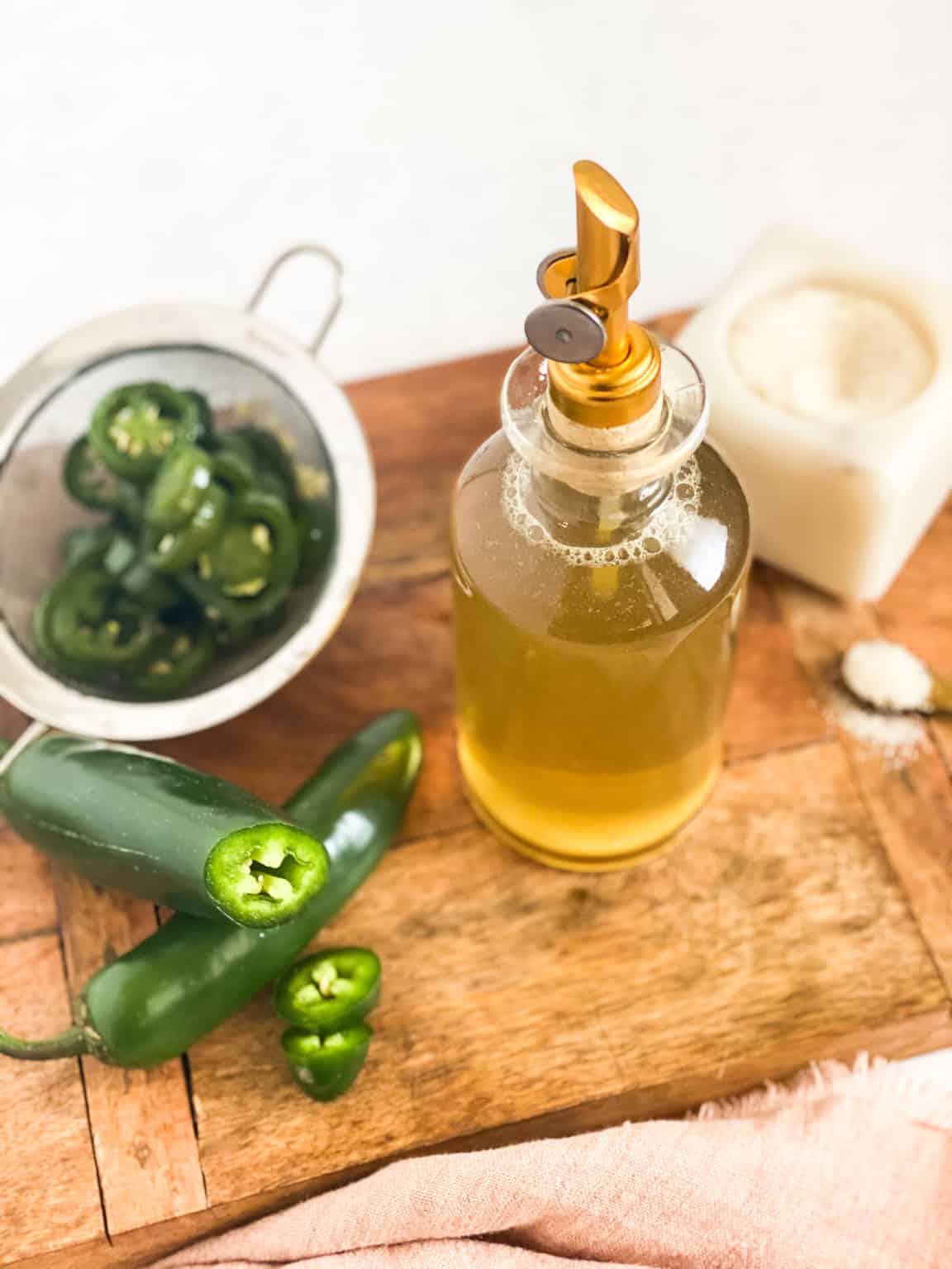 Jalapeno Simple Syrup - This Vivacious Life