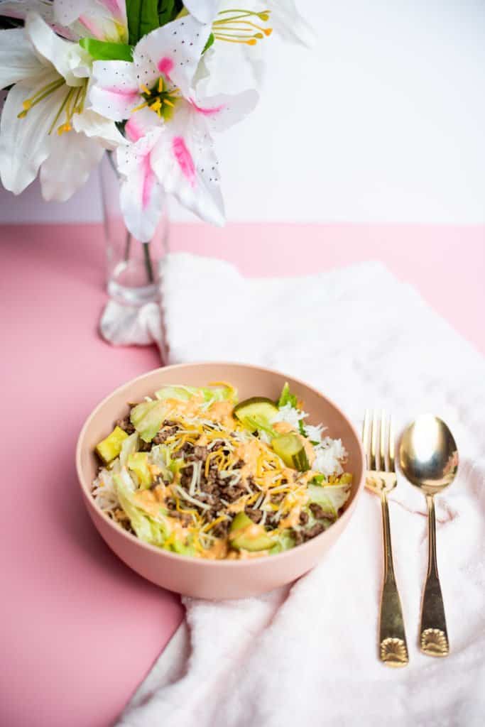 Big Mac Bowl (super EASY) - This Vivacious Life