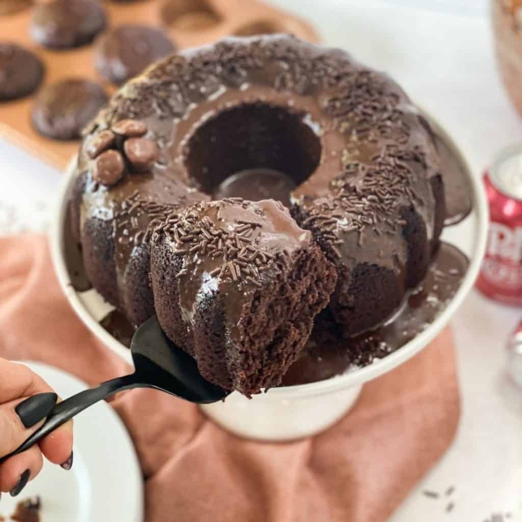 Easy Dr Pepper Cake (BEST EVER!) - This Vivacious Life