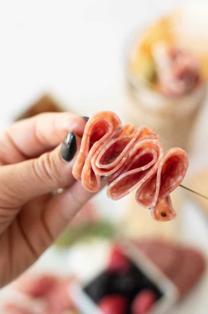 How to Make Charcuterie Cones - This Vivacious Life
