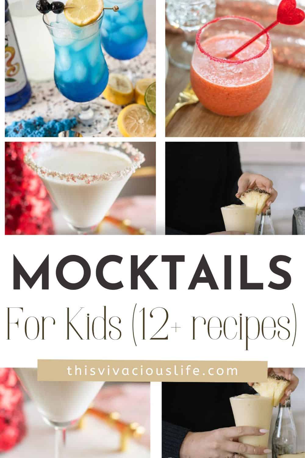 Mocktails for Kids (12+ Recipes)