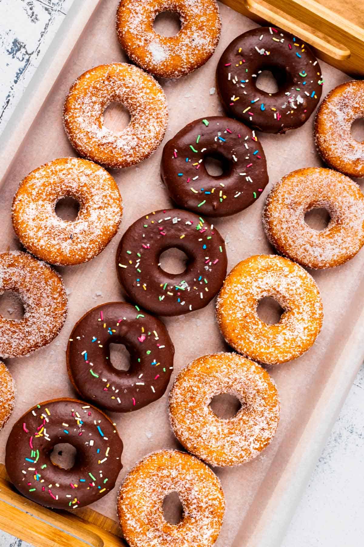 30-Minute Gluten Free Donuts (Fried, Bakery Style)