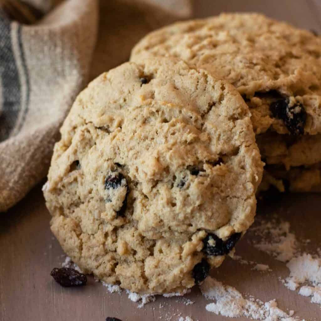 Vegan Oatmeal Raisin Cookies - This Vivacious Life