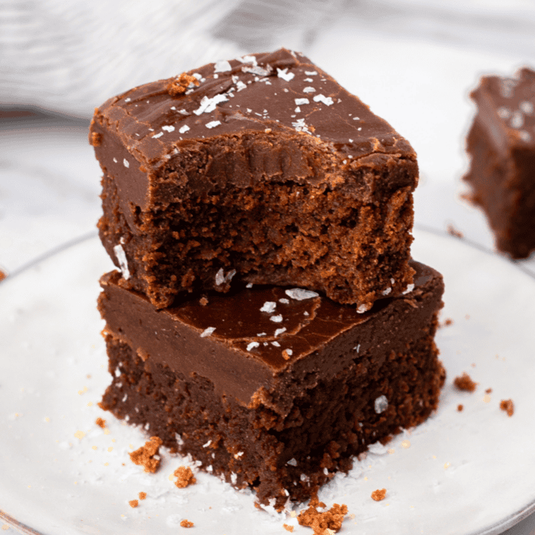 Chewy Nostalgic Lunch Lady Brownies with Marshmallow Frosting
