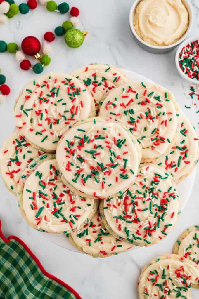 Christmas Crumbl Cookies Gluten Free - This Vivacious Life